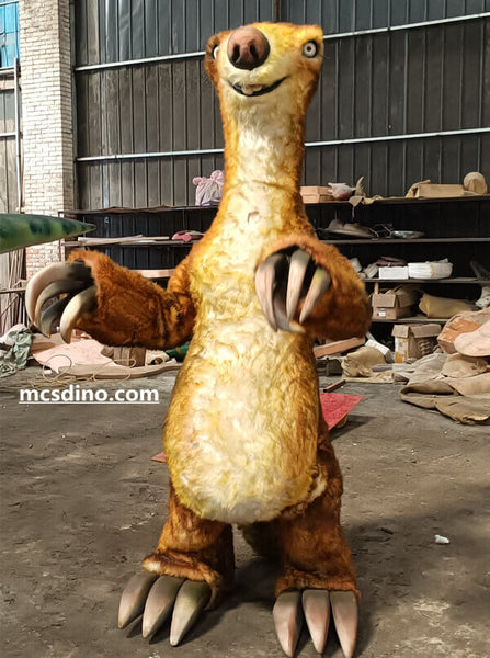 Sid The Sloth Mascot