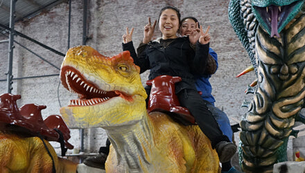 YI WANG Everything You Need To Know About Buying Dinosaur Ride %article ...