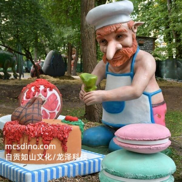 Animatronic Chef Restaurant Decor-FM029