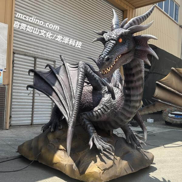 Dark Night Dragon Animatronic-DRA021 – mcsdino
