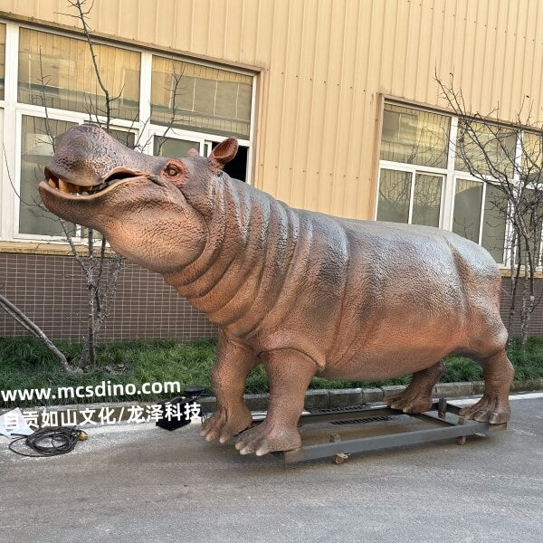 Animatronic Hippo Model-MAH001B – mcsdino