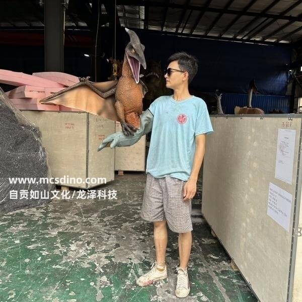 Pterodactyl puppet Bird Arm Illusion-BB004