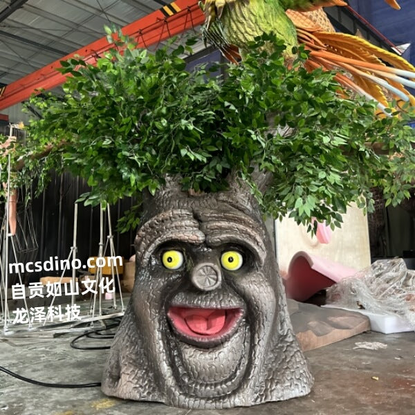 Unveil the Magic of the Talking Tree Animatronic-CUTT001 – mcsdino