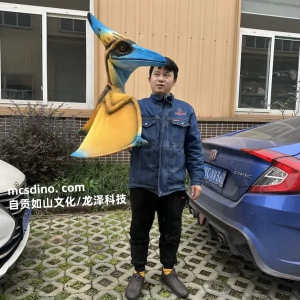 Soar into Prehistoric Fun with the Pteranodon Hand Puppet-BB124 – mcsdino