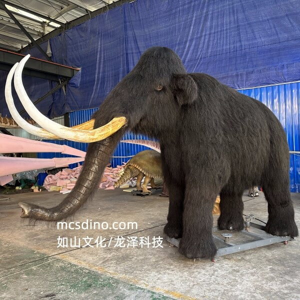 2.5m Tall Animatronic Mammoth Model-AFW001E