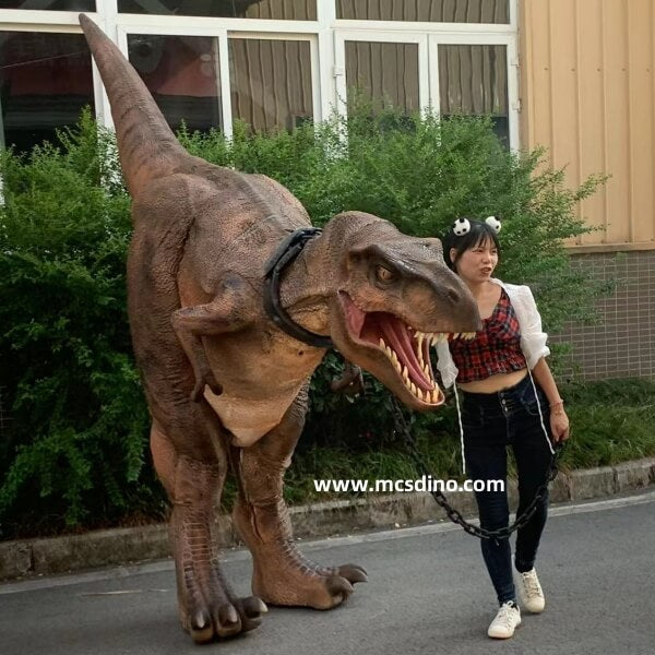 Realistic Dinosaur Costume Gif
