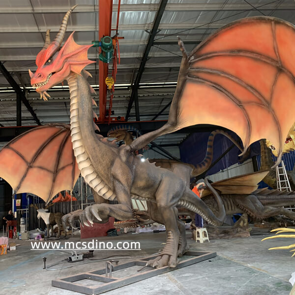Animatronic Firedrake Dragon Model-DRA034