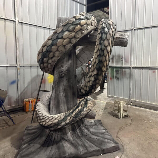 Animatronic Spit water Garter Snake-MAG008