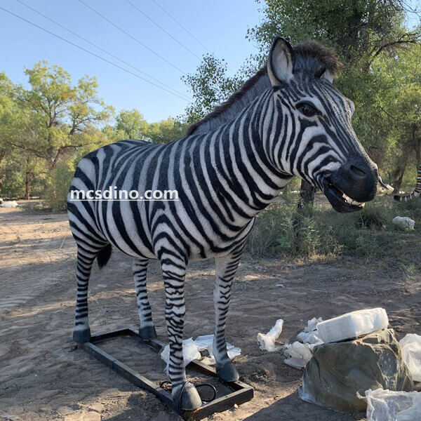 Zebra Animatronic Animal-MAZ001B – mcsdino