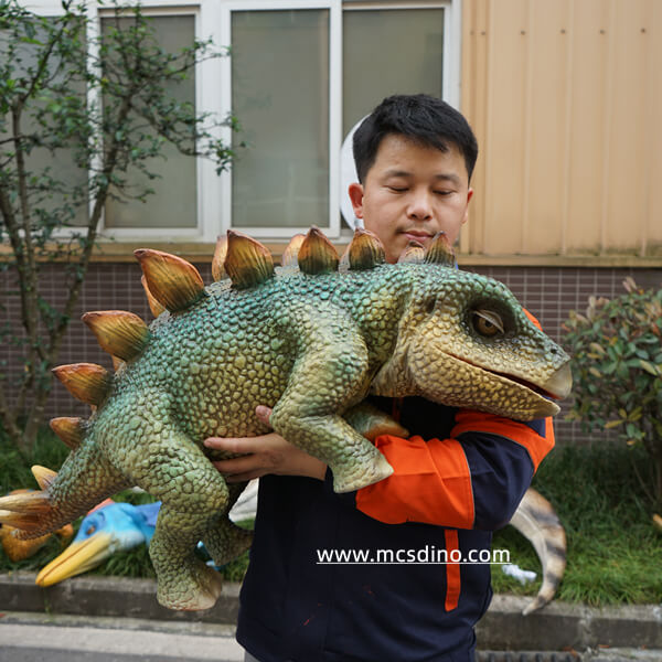 Baby Stegosaurus Dino Puppet-BB017