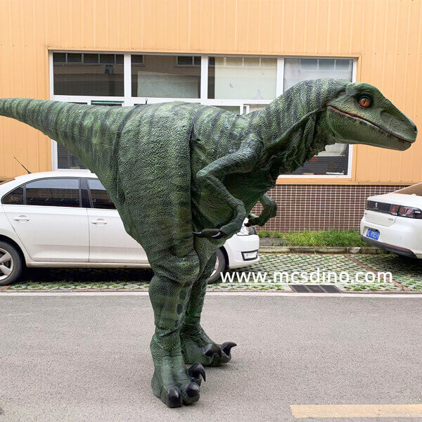 Delta Raptor Suit Dinosaur Costume-DCRP728