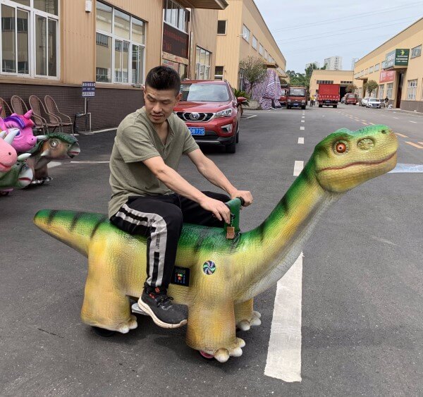 Dinosaur Rides Small Apatosaurus Scooter-RD021
