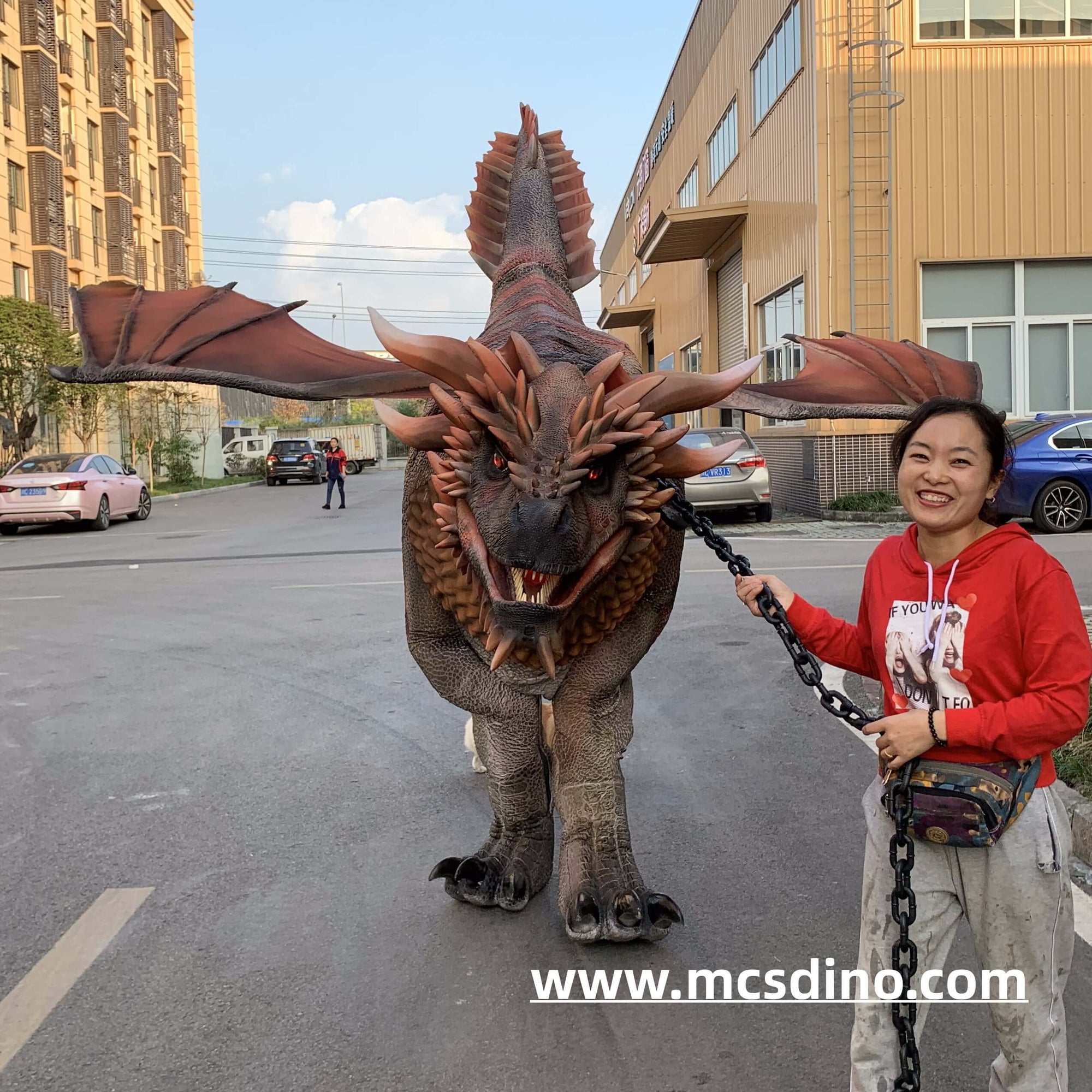 Fire-breathing Dragon Costume-DCDR011