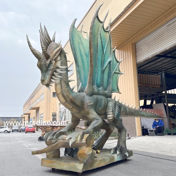 Junior Prismatic Dragon Animatronic Model-DRA019 – mcsdino