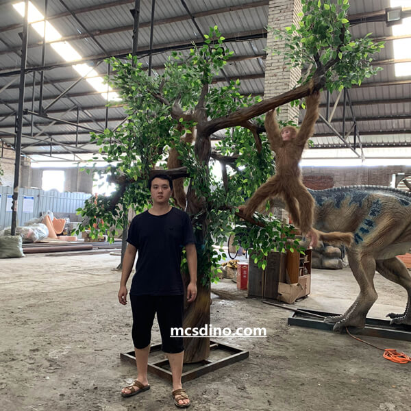 Monkeys On Tree Decoration-MAM003