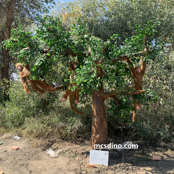 Monkeys On Tree Decoration-MAM003 – mcsdino