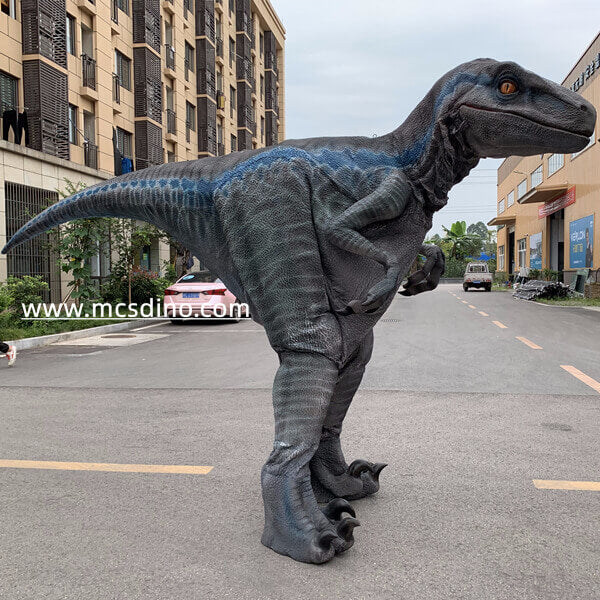 Raptor Blue Costume Dinosaur Puppet-DCRP726
