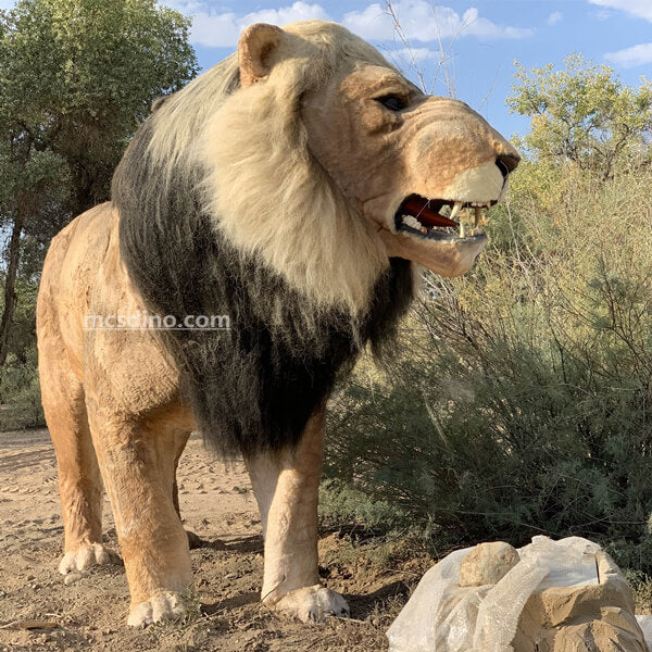 Giant Lion Animatronic Animal Model-MAL001B – mcsdino