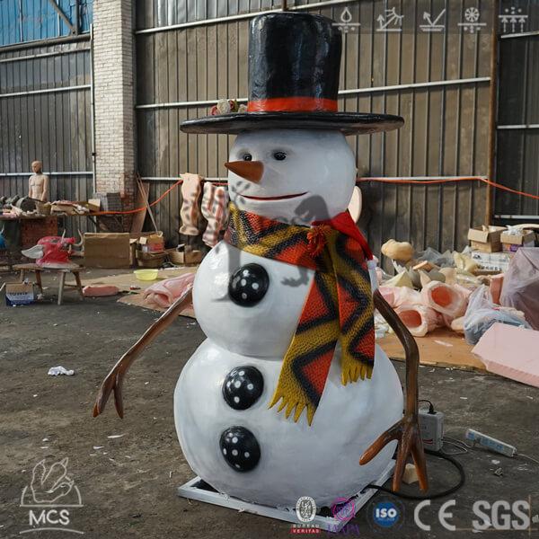 Animatronic Talking Snowman Christmas Decorations-CUS022 – mcsdino