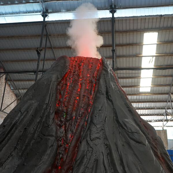 Giant Erupting Volcano Prop For Dinosaur Park-CUS019
