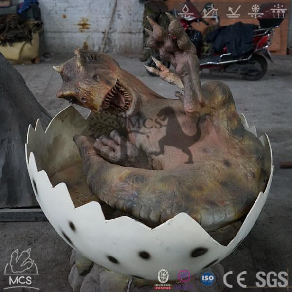 Hatching Indominus Rex Baby Egg Window Display-BB036