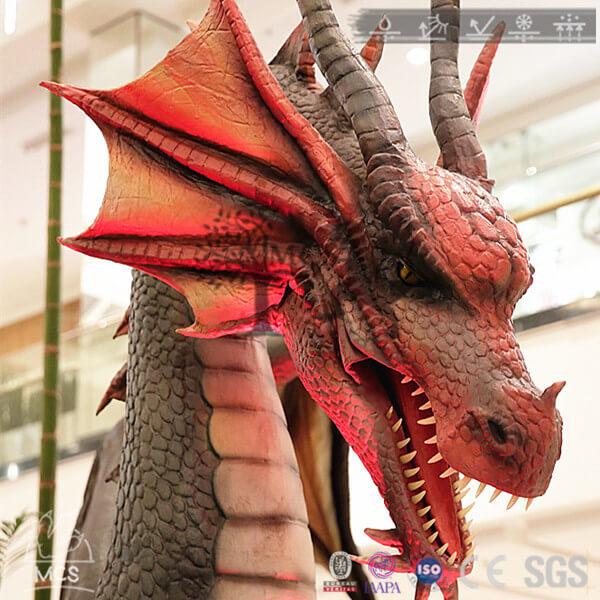 Animatronic Dragon Exhibition Zilant Dragon Robot-DRA007