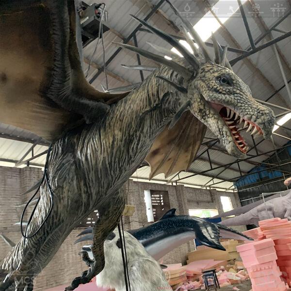 Animatronic Dragon Hanging From Ceiling-DRA030