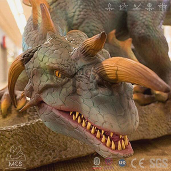 Animatronic Dragon Iron Dragon Robot-DRA012