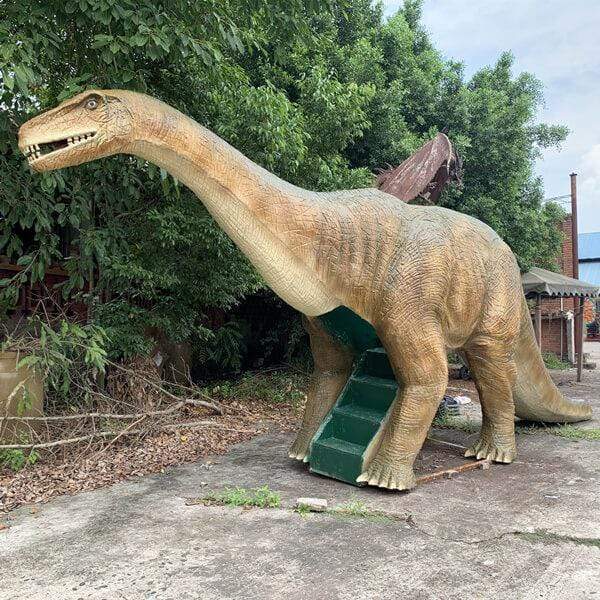 Dinosaur Slide At Amusement Park-OTD007B