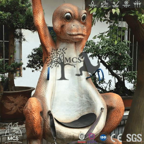 Jurassic Series Dinosaur Swing Backyard Landscape-OTD018 – mcsdino