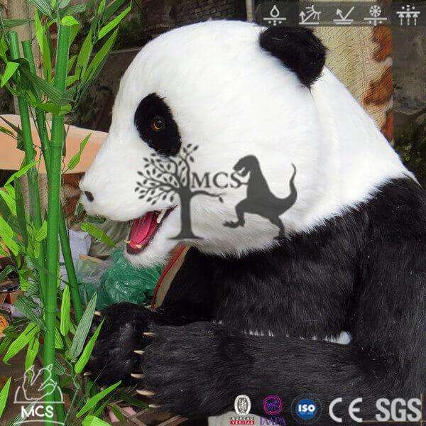 Artificial Robotic Panda Statue Party Decorations-MAP001A