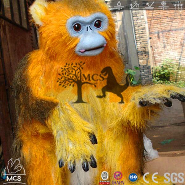 Life-Size Robotic Golden Monkey Model