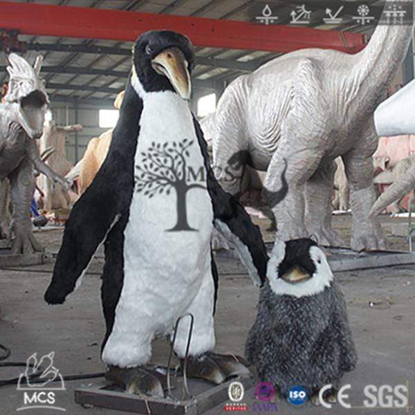 Realistic Animatronic Penguin Family Models-MAP004 – mcsdino