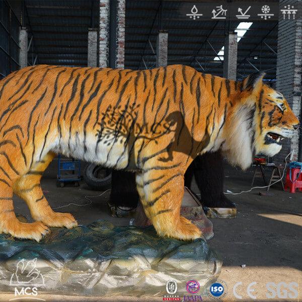Robotic Tiger Model Jungle Themed Decor-MAT001A
