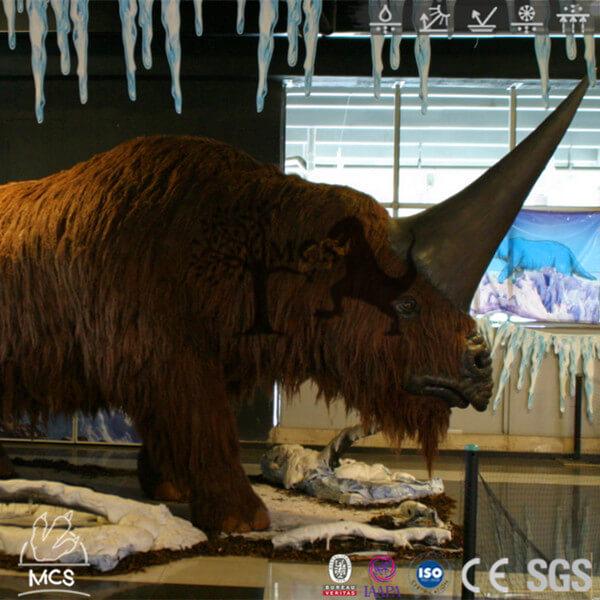 Animatronic Prehistoric Animals Elasmotherium-AFE005 – mcsdino