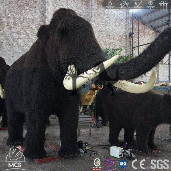Ice Age Animatronic Woolly Mammoth Model-AFW001B – mcsdino