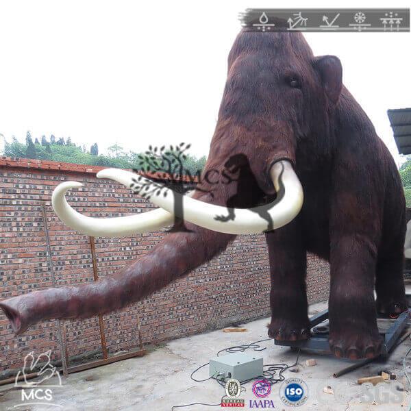 Museum Quality Woolly Mammoth Model For Sale-AFW001A