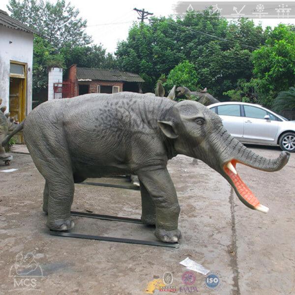 Simulated Animals Platybelodon Statue-AFP004