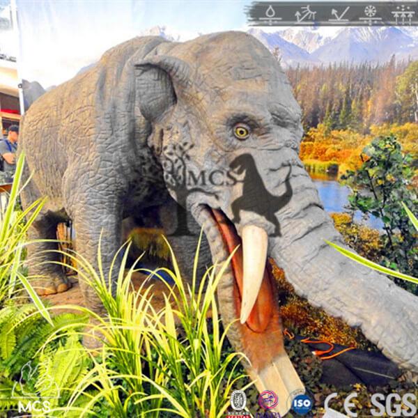 Simulated Animals Platybelodon Statue-AFP004