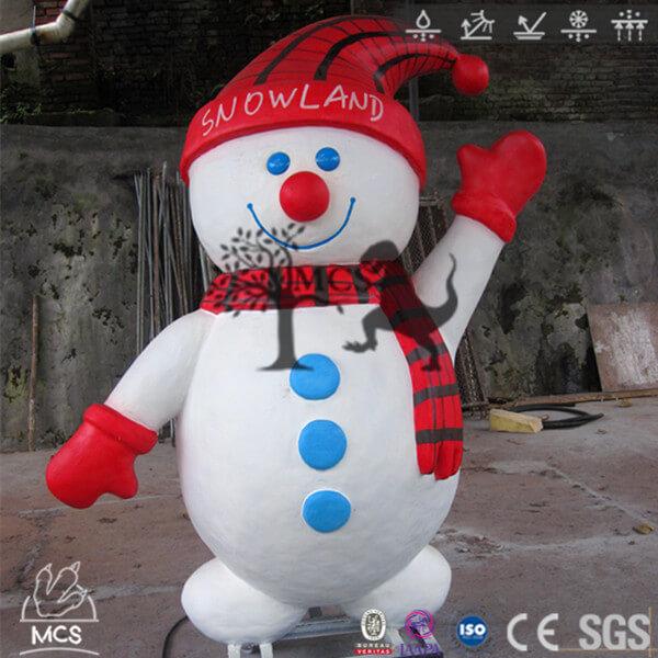 Meet Robot snowman Christmas decoration-CUS001 – mcsdino