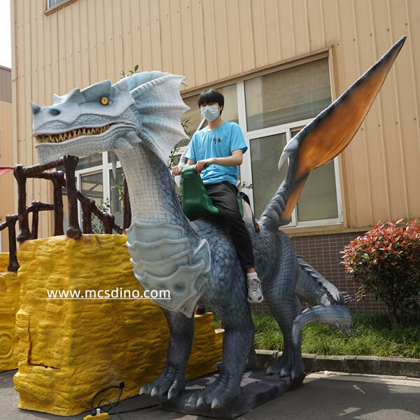 Remote Control Blue Dragon Ride Equipment-RD065